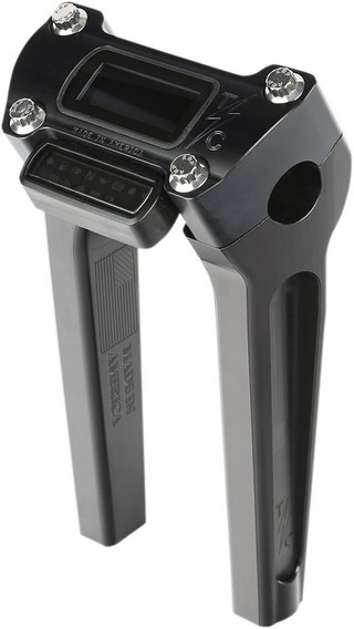Trashin Riser 8 Strght W/Co Blk Black 8 Straight Handlebar