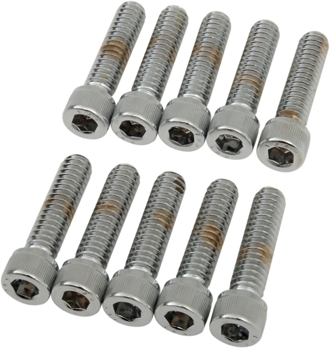 Socket-Head Bolt 1/4-20X1 Knurled Chrome 1/4-20 X 1 Socket Hea