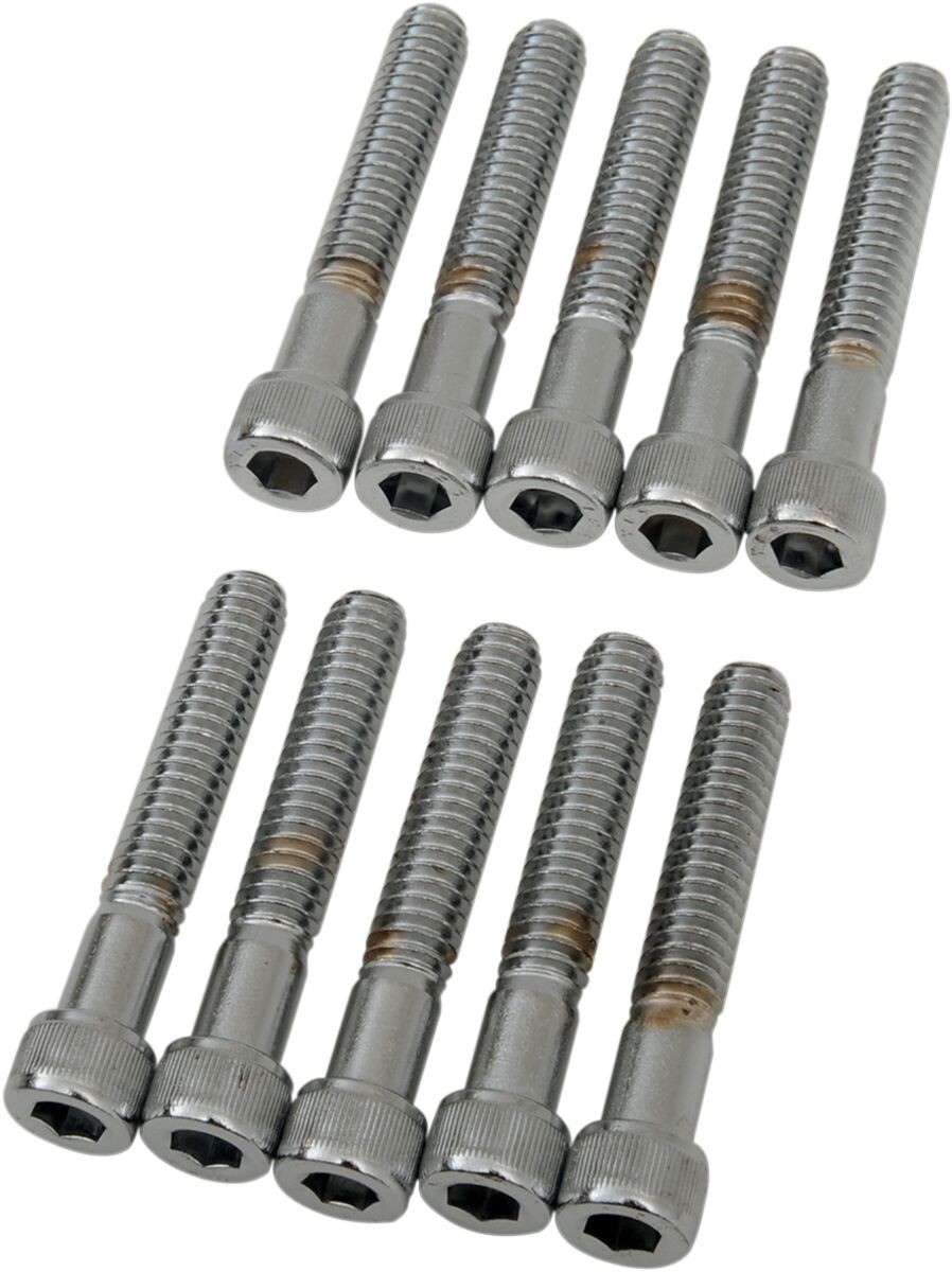 Socket-Head Bolt 1/4-20X1.5 Knurled Chrome 1/4-20 X 1 1/2 Sock