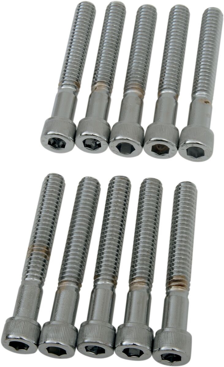 Socket-Head Bolt 1/4-20X1.75 Knurled Chrome 1/4-20 X 1 3/4 Soc